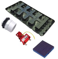 HIGH RISE DRAIN PAN 30X60 W/INSTALLATION KIT - CFM Equipment Distributors